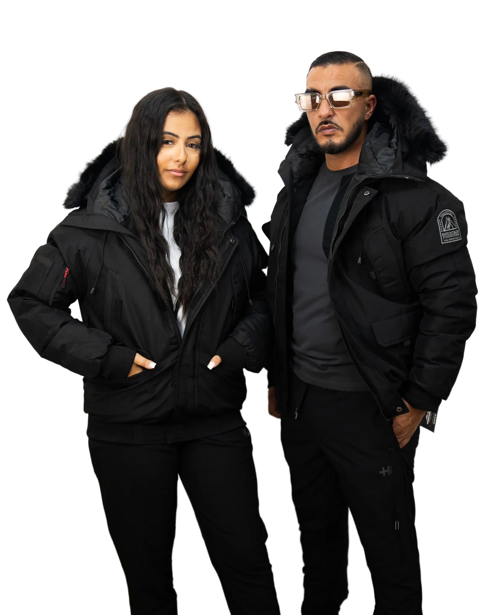 HELVETICA WILSON ECO FURS FULL BLACK – MACADAM PARIS